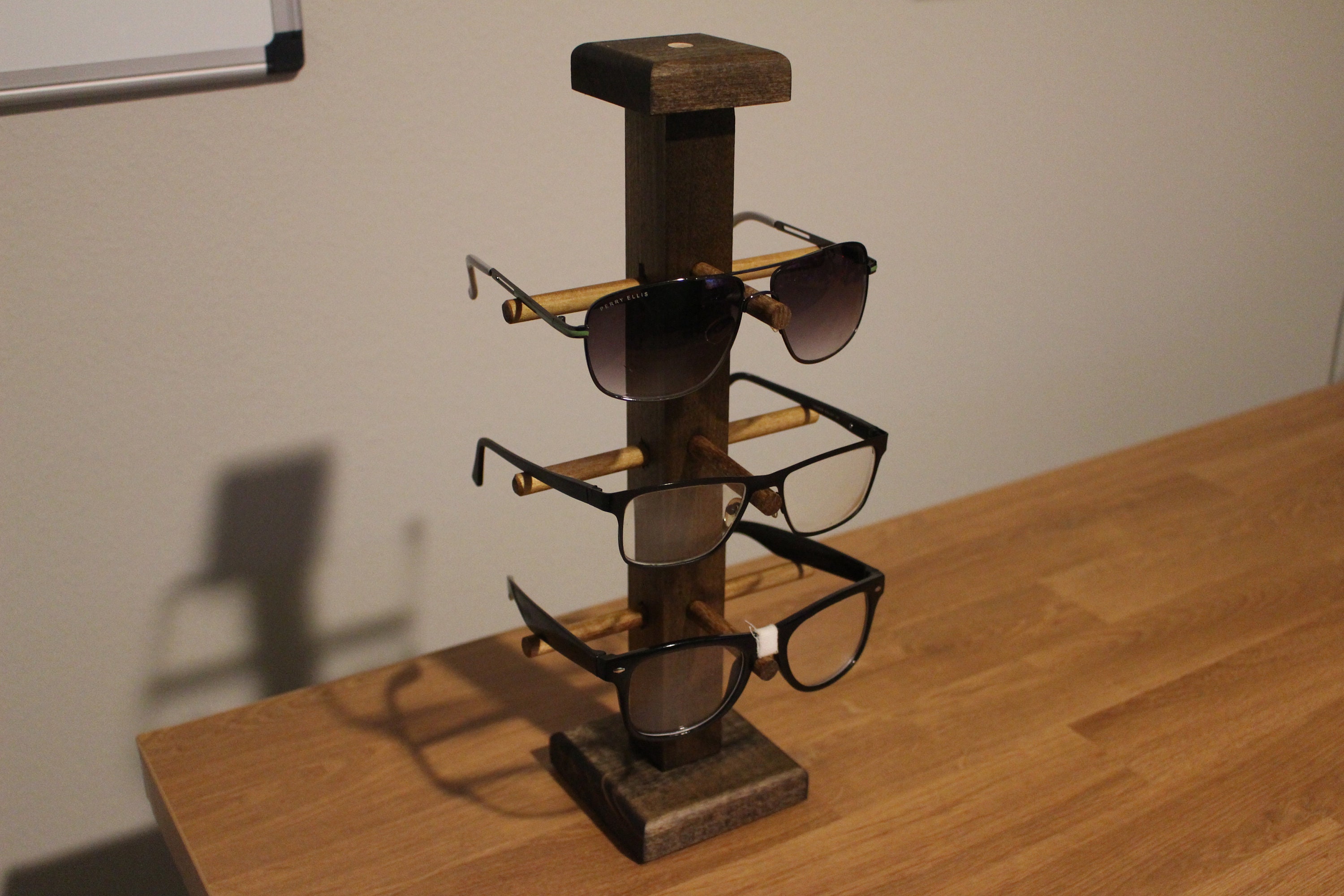 Glasses Stand Triple, Eyeglass Holder Triple, Glasses Stand, Eyeglass ...
