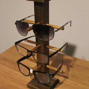 Wooden Sunglass Holder, Eyeglass Stand, Wood Glasses Stand - Etsy