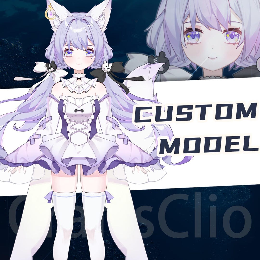 Modelo Vtuber Live2D personalizado - Comisión Vtuber Model Art and ...
