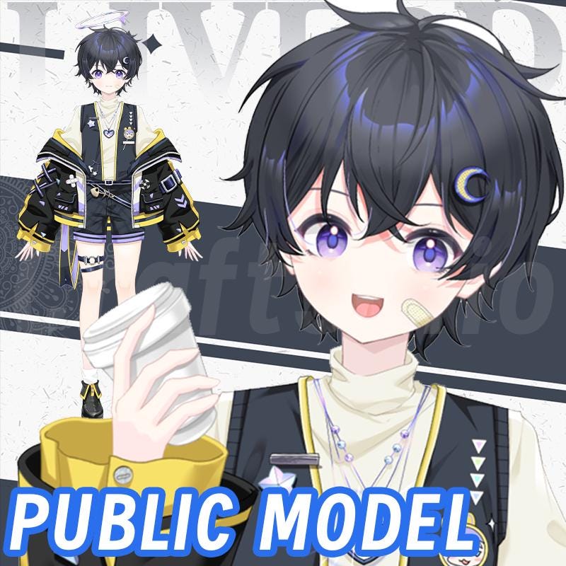 Vtuber Studio Models Men - Etsy