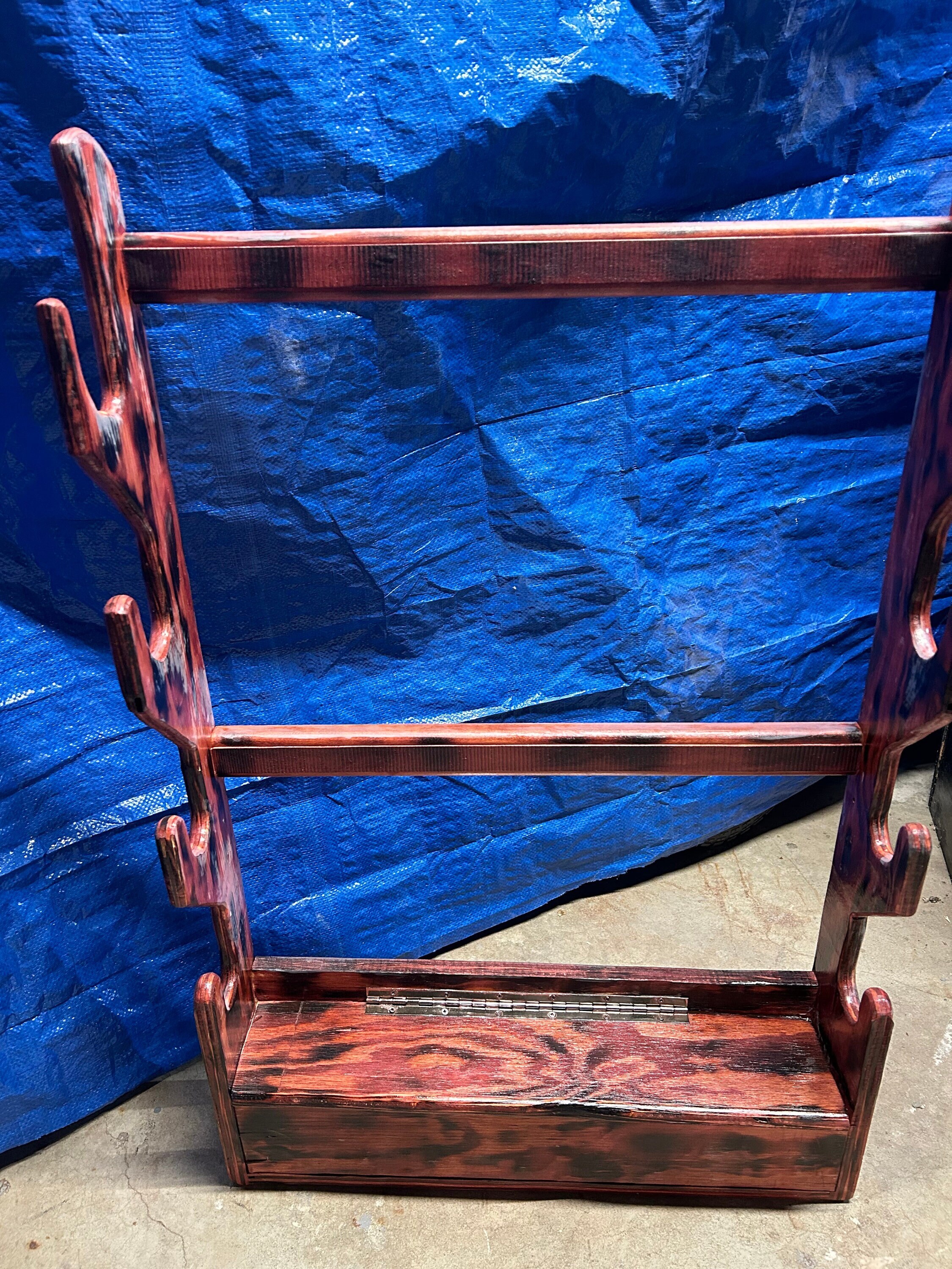 Rustic Rifle Rack With Storage - Etsy