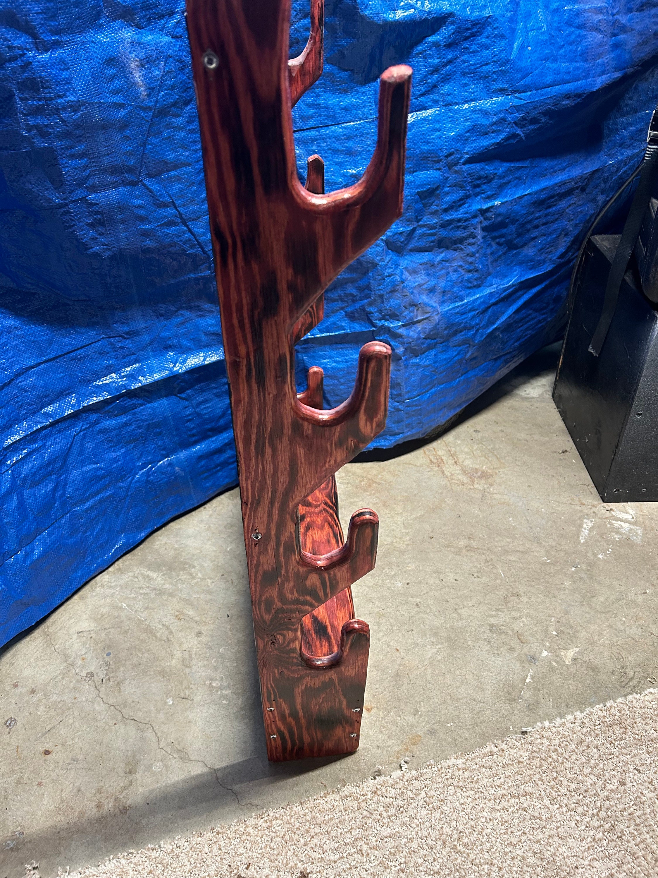 Rustic Rifle Rack With Storage - Etsy