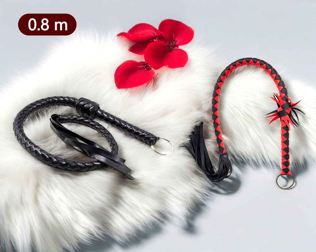 SM Leather Whip/flogger Erotic Beginner and Extreme BDSM Sex Toy Slave ...
