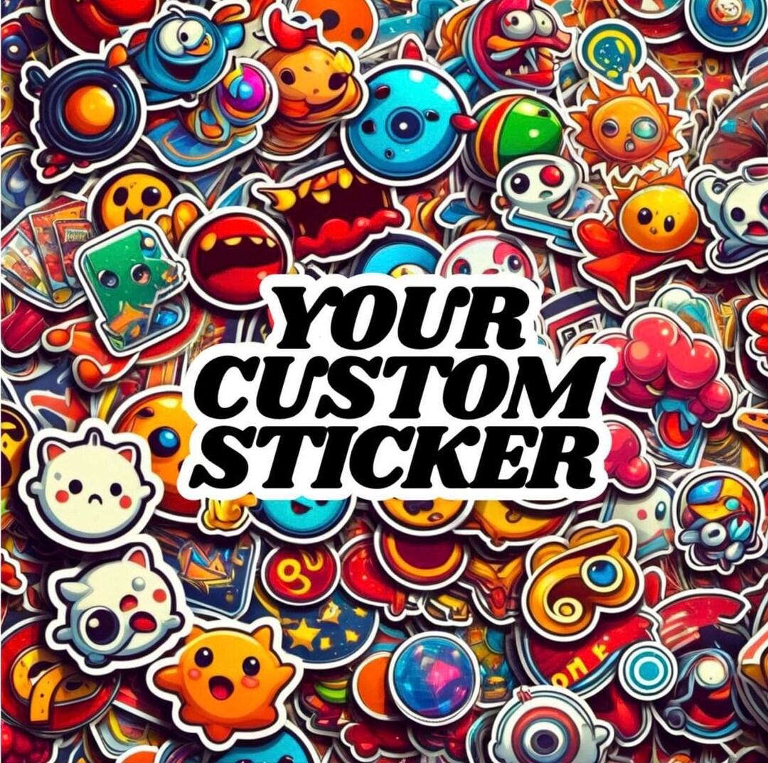 Custom Stickers | Die Cut | Your Design, Image or Logo | Waterproof ...