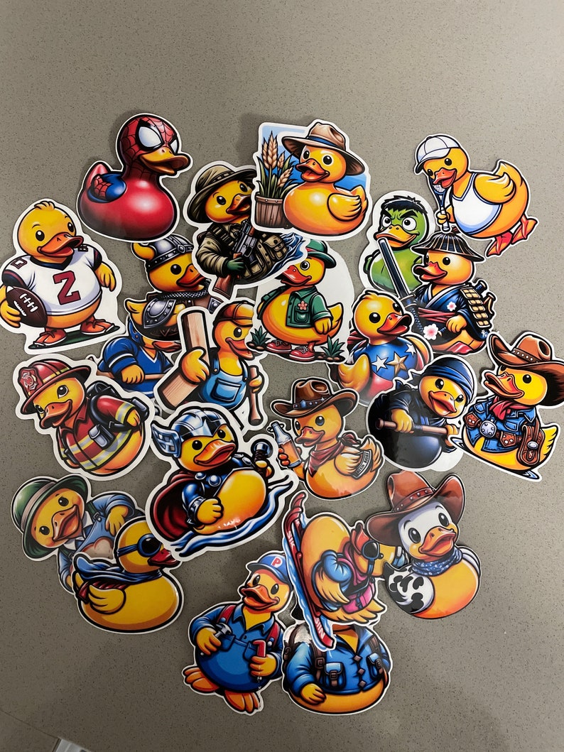Quacktastic Variety Pack: A Rubber Duck Sticker Extravaganza Mystery ...
