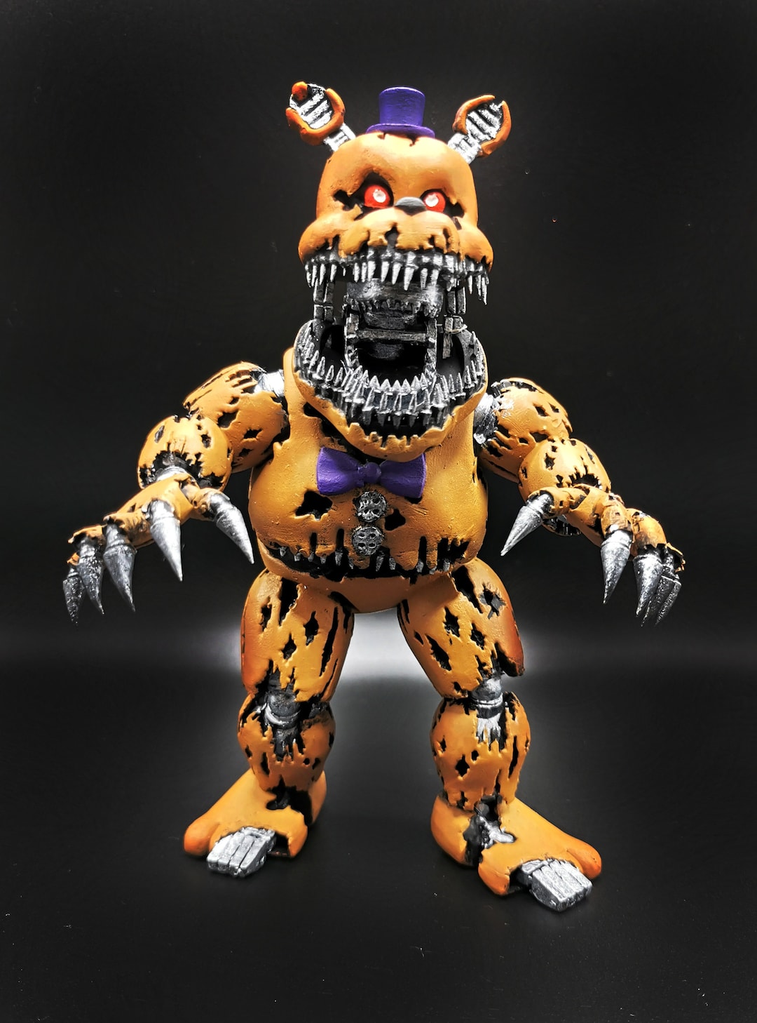 Nightmare Fredbear Model - Etsy