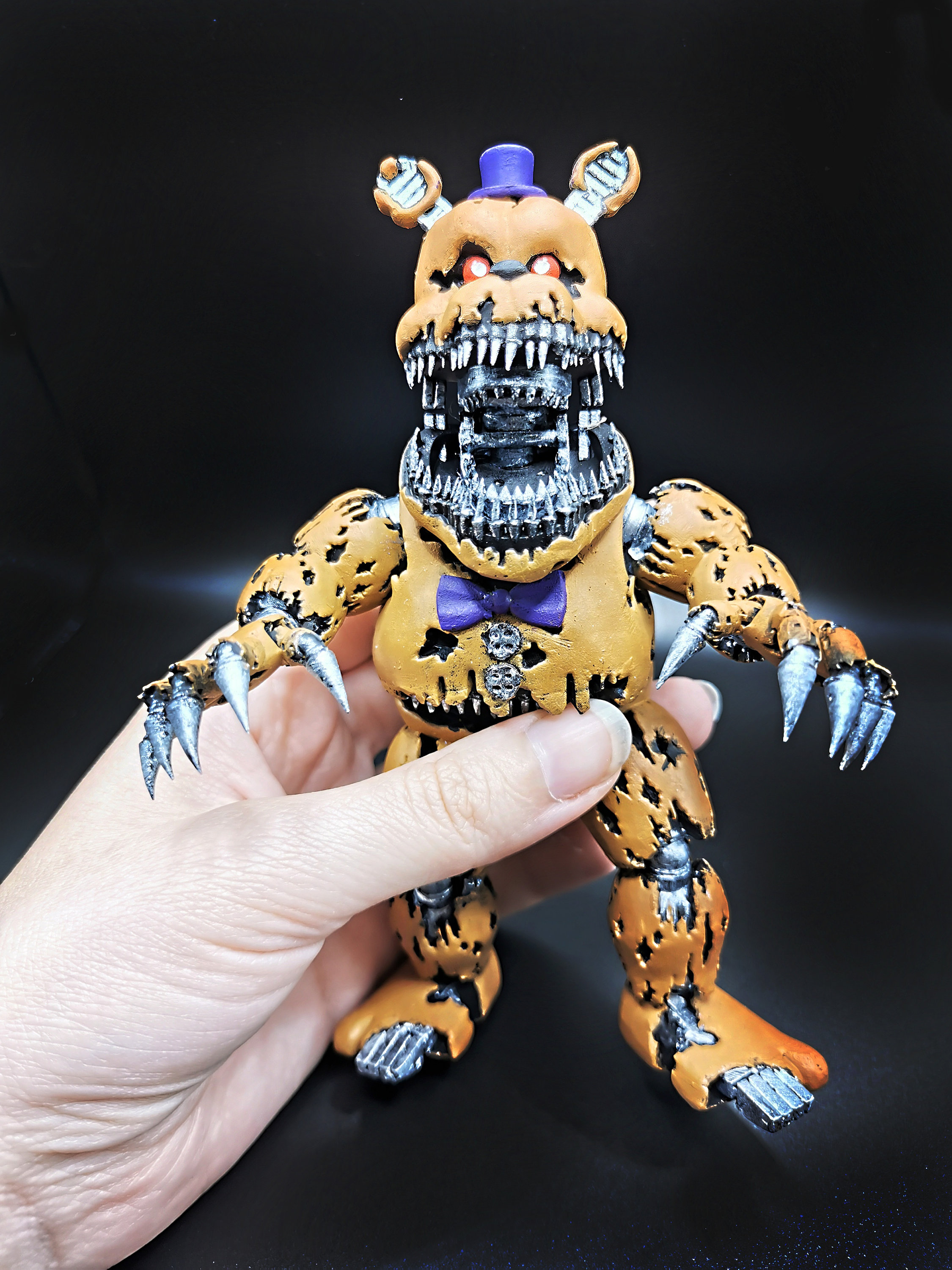 Nightmare Fredbear Model - Etsy