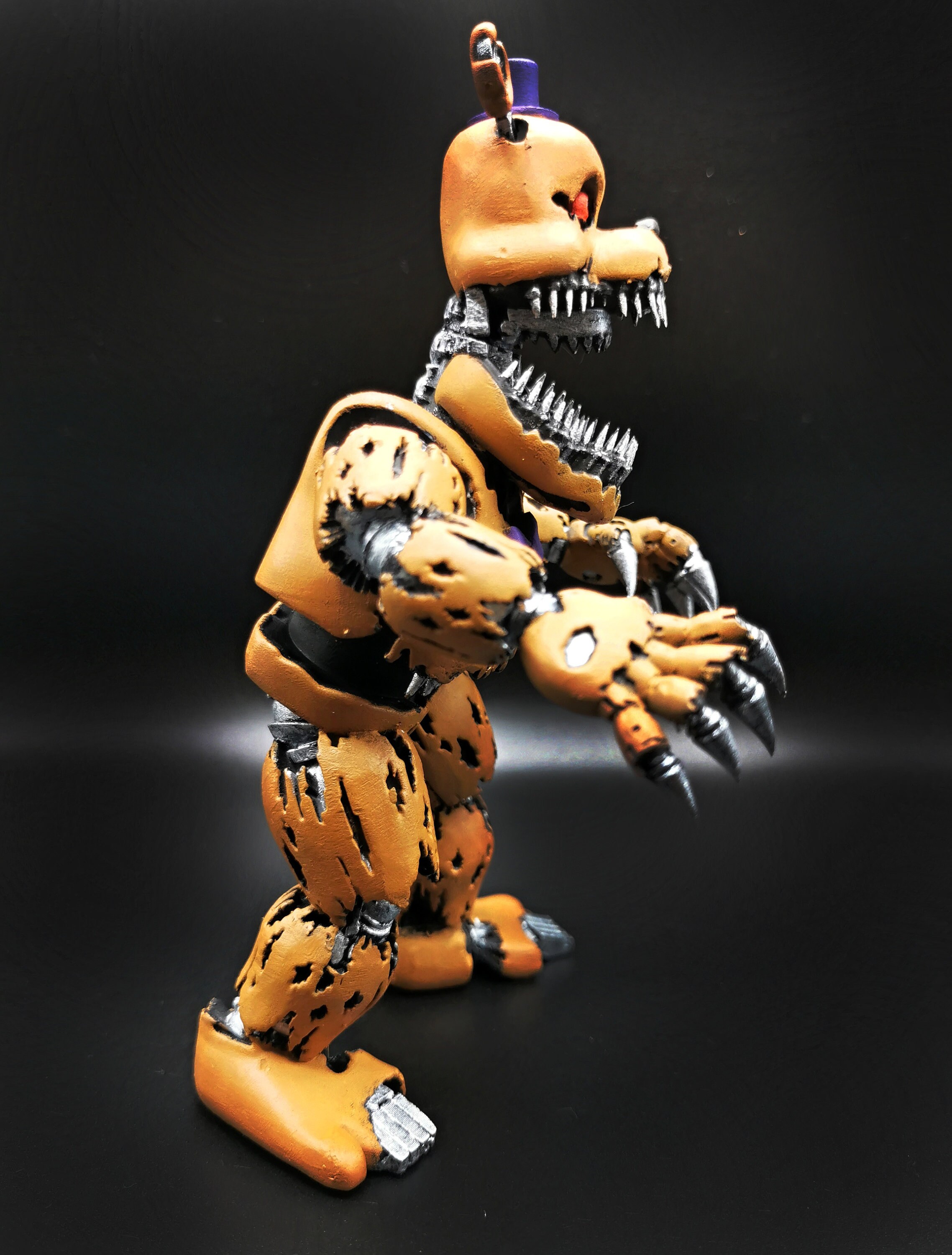 Nightmare Fredbear Model - Etsy