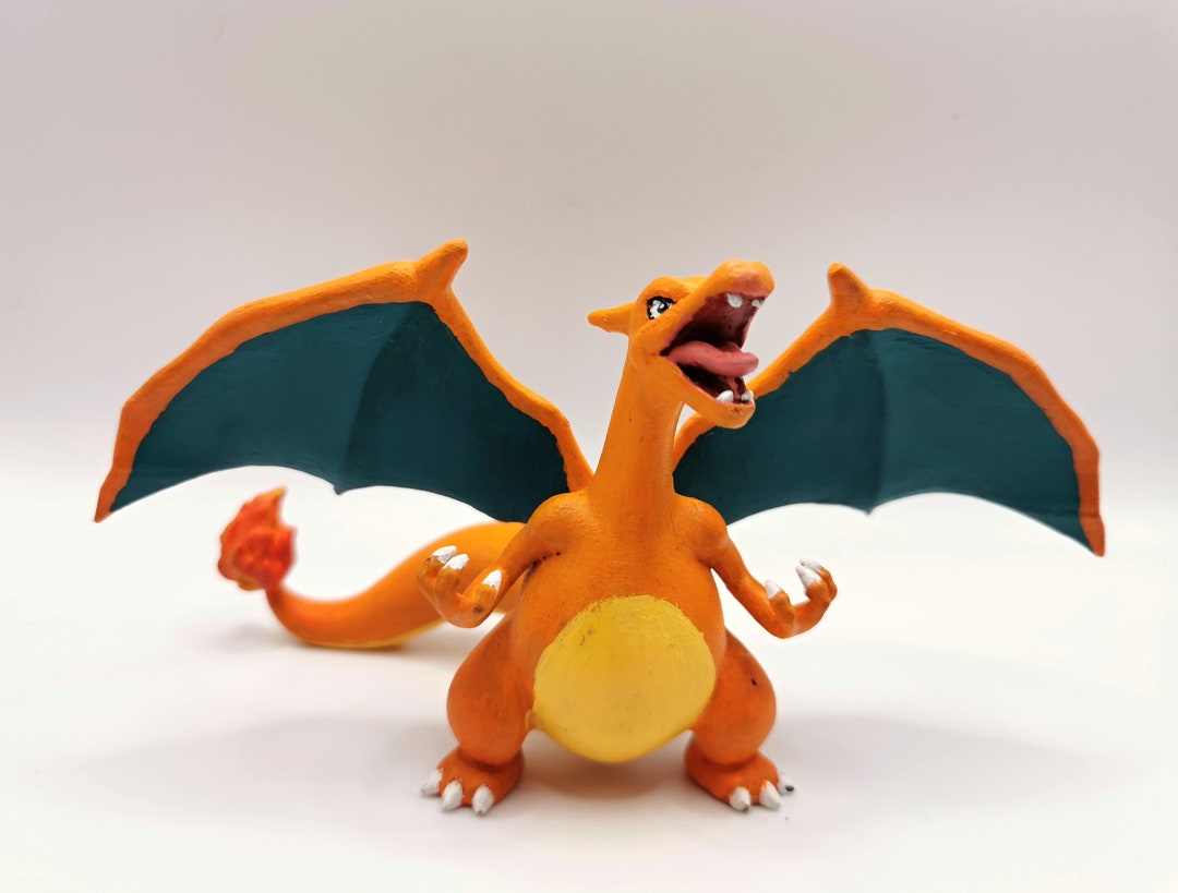 Charizard Normal and Shiny Handpainted Model - Etsy
