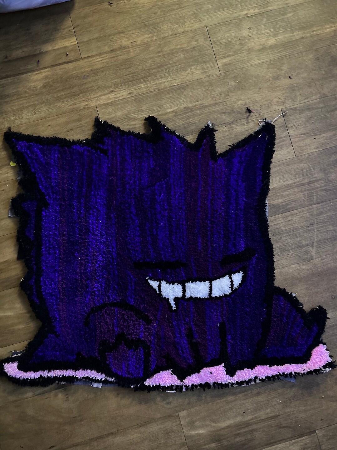Sleeping Gengar Rug - Etsy
