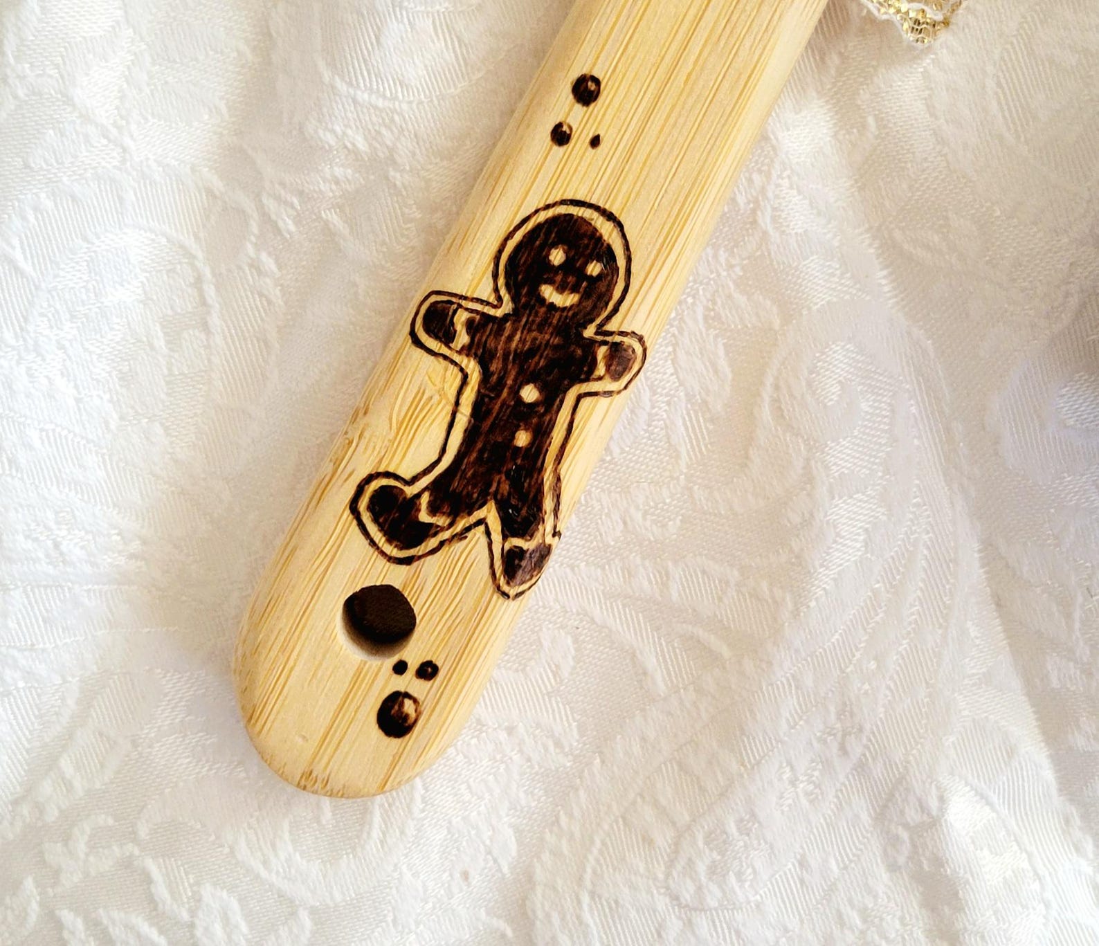 Christmas Baking Woodburned Spoon Set, Christmas Pyrography Spoons ...