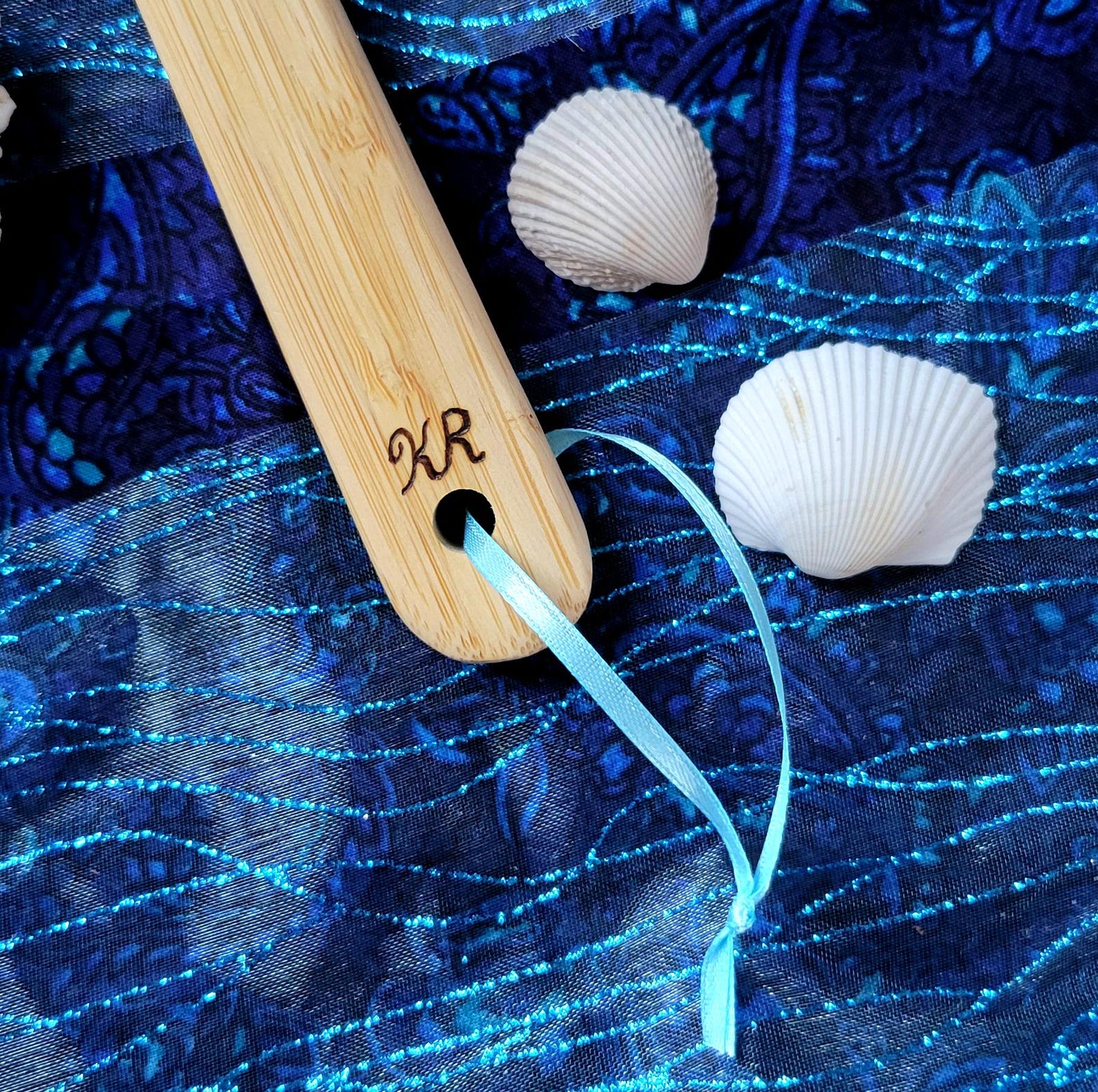 Coral Reef Woodburned Bamboo Spoon, Ocean Kitchen Decor - Etsy