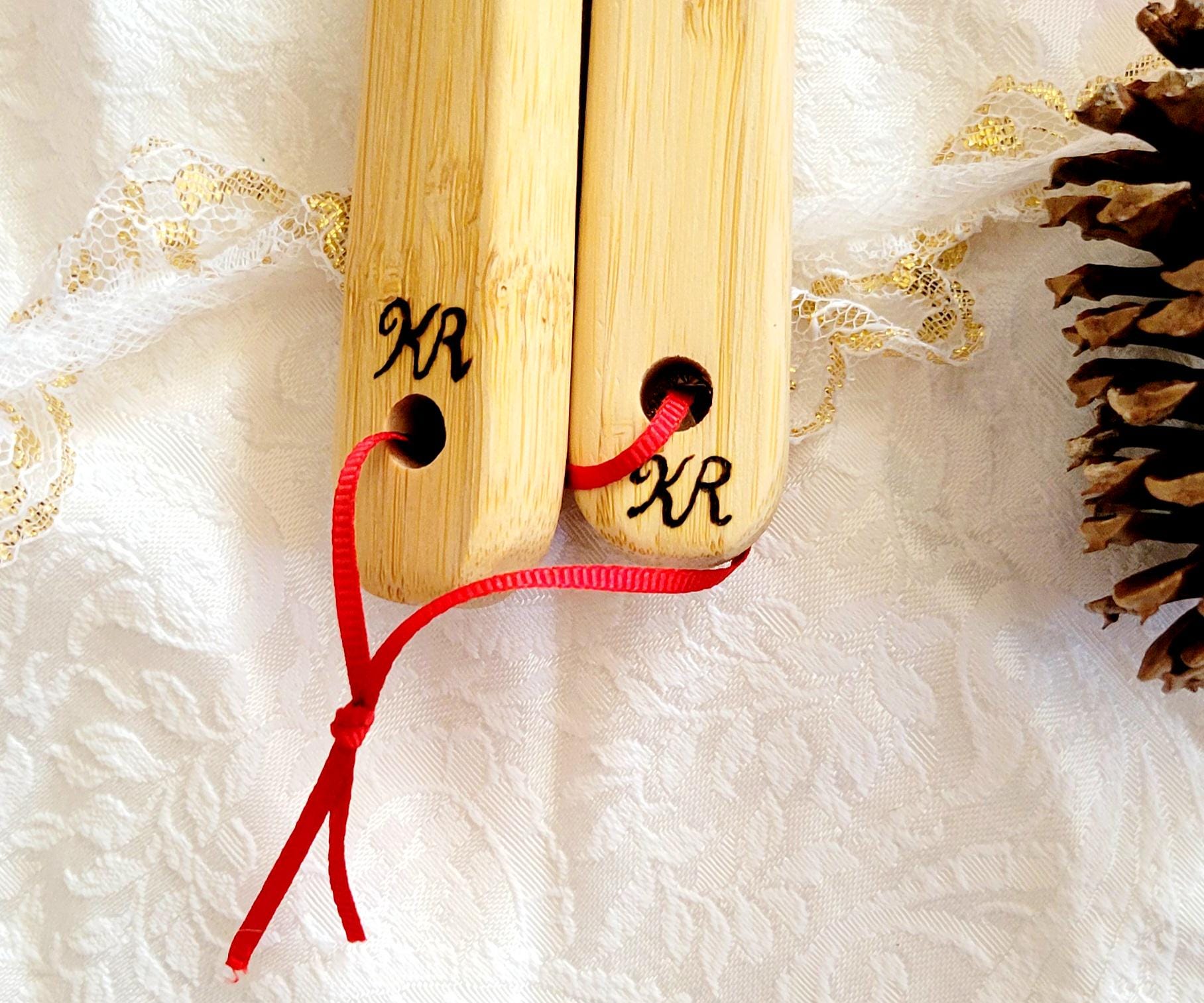 Christmas Baking Woodburned Spoon Set, Christmas Pyrography Spoons ...