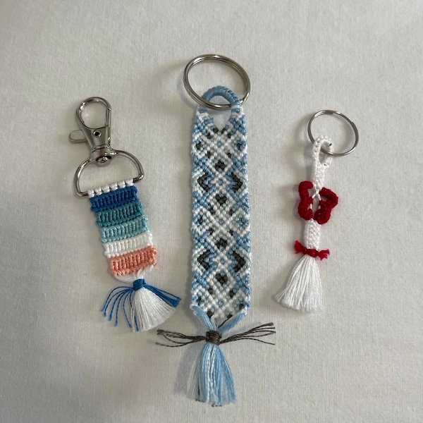 Handmade Keychain String - Etsy
