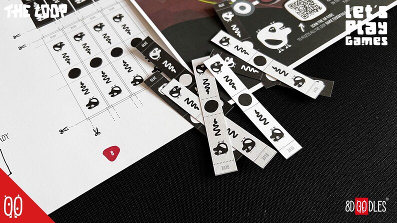 THE LOOP Diy Printable Homeschooling Board Game Print and Play Fun ...