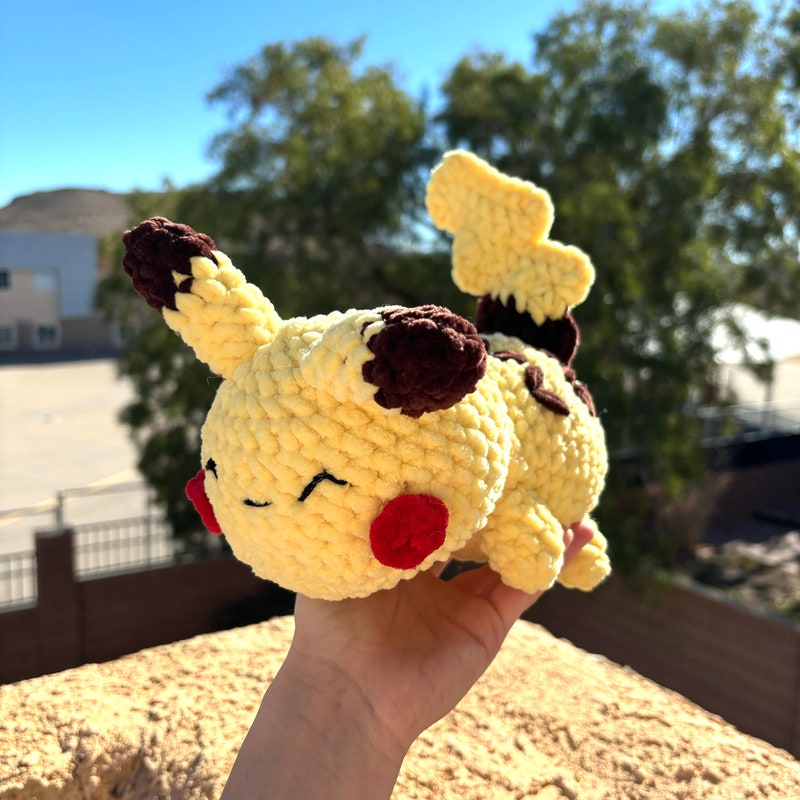 Pikachu Plushie - Etsy