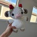Cottage Core Cow Handmade Amigurumi Crochet Plushie Stuffed Animal - Etsy
