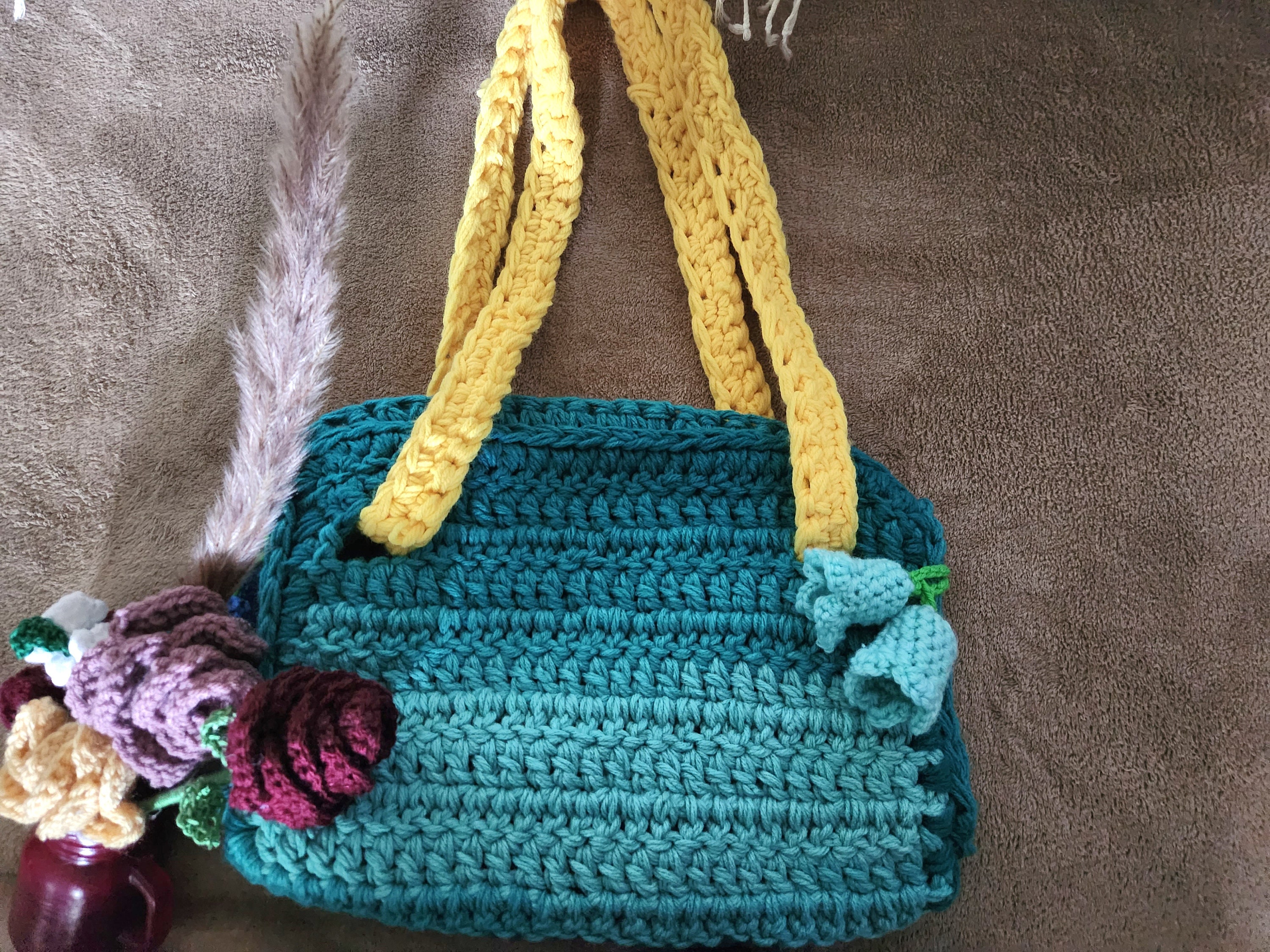 Crochet Bag W/ Convertible Strap - Etsy