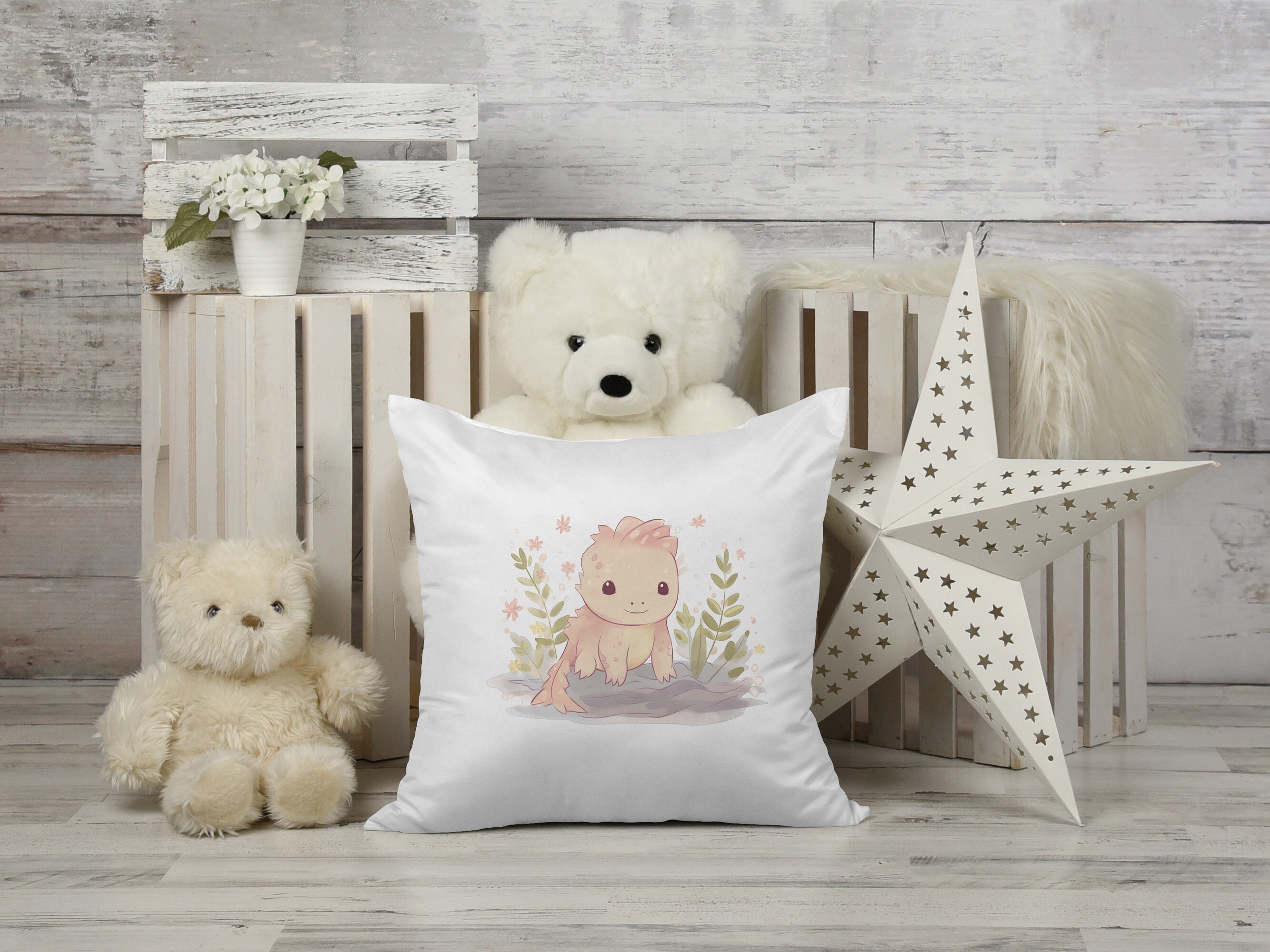 Watercolor Nursery Animal Clipart Bundle 20 PNG Files, Transparent ...