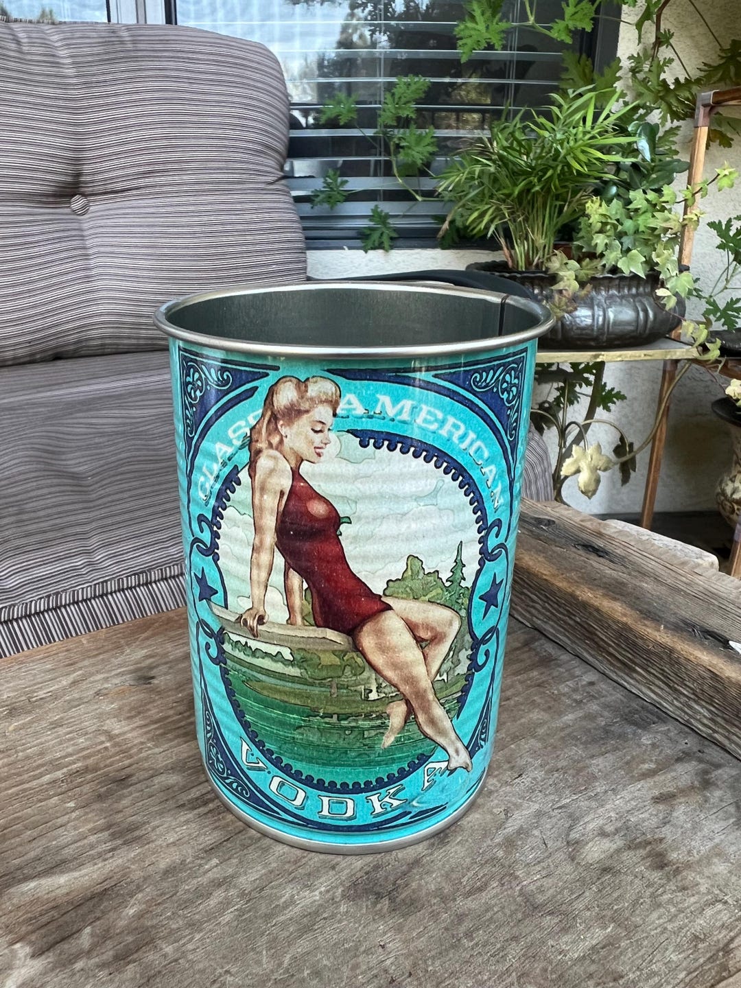DEEP EDDY VODKA Tin Can Cup - Etsy