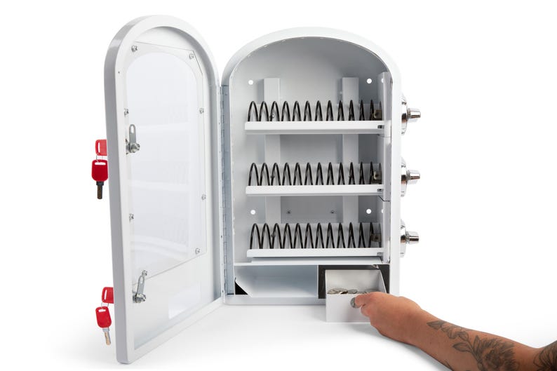 SCRATCH AND DENT the Artvend 100 Manual Tabletop Vending Machine - Etsy