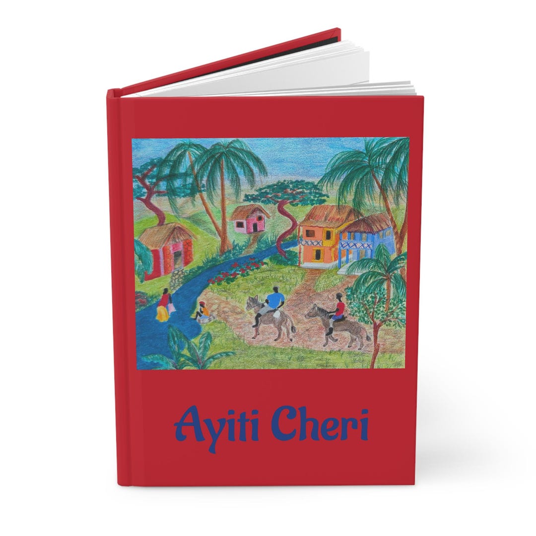Haitian Art Notebook Inspired by Caribbean Culture| Cultural Gift ...