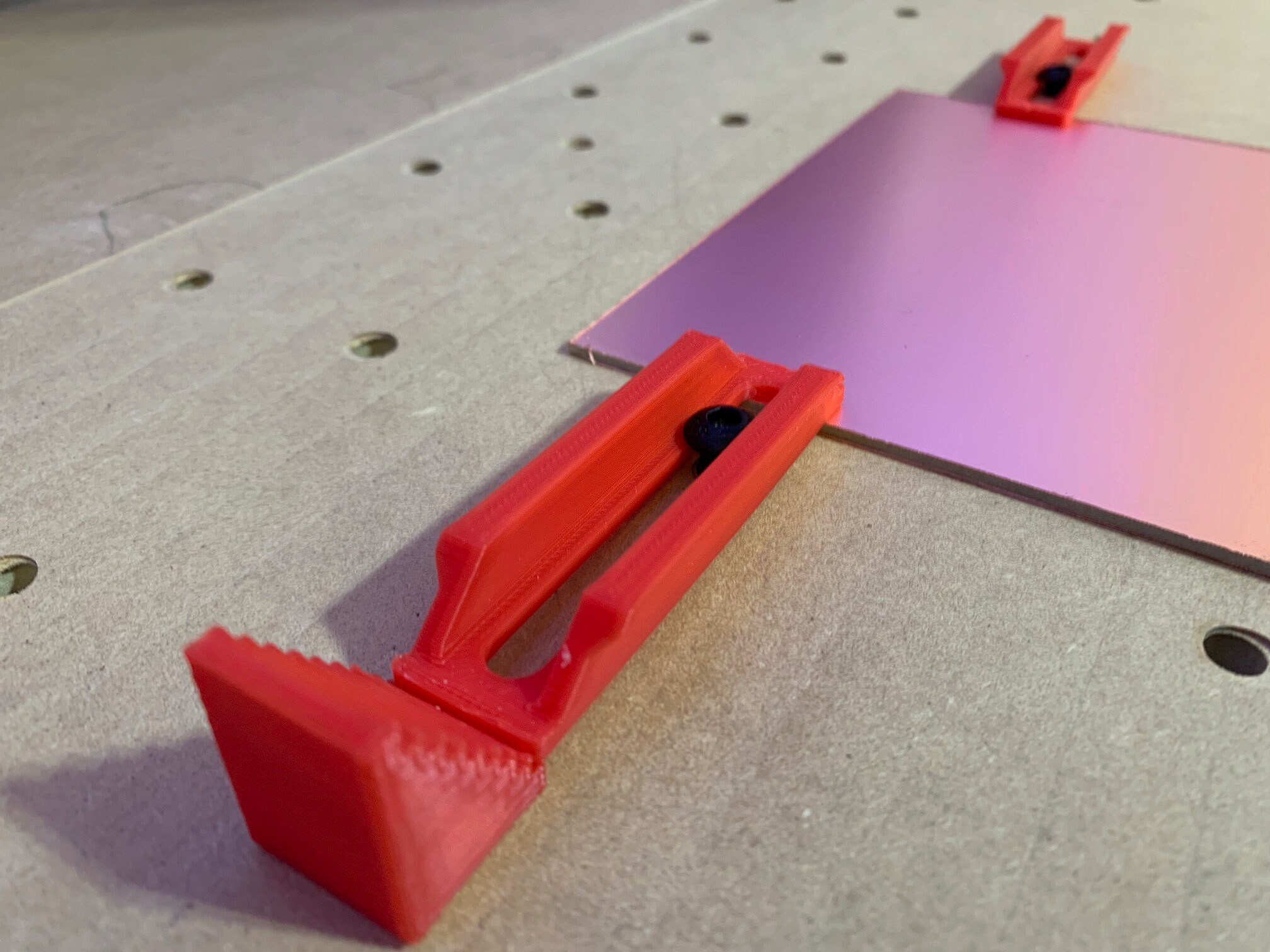 CNC Hold Down Clamp (3D Printed) for Shapeoko, Onefinity, Genmitsu, Fox ... CNC Hold Down Clamp (3D Printed) for Shapeoko, Onefinity, Genmitsu, Fox ...