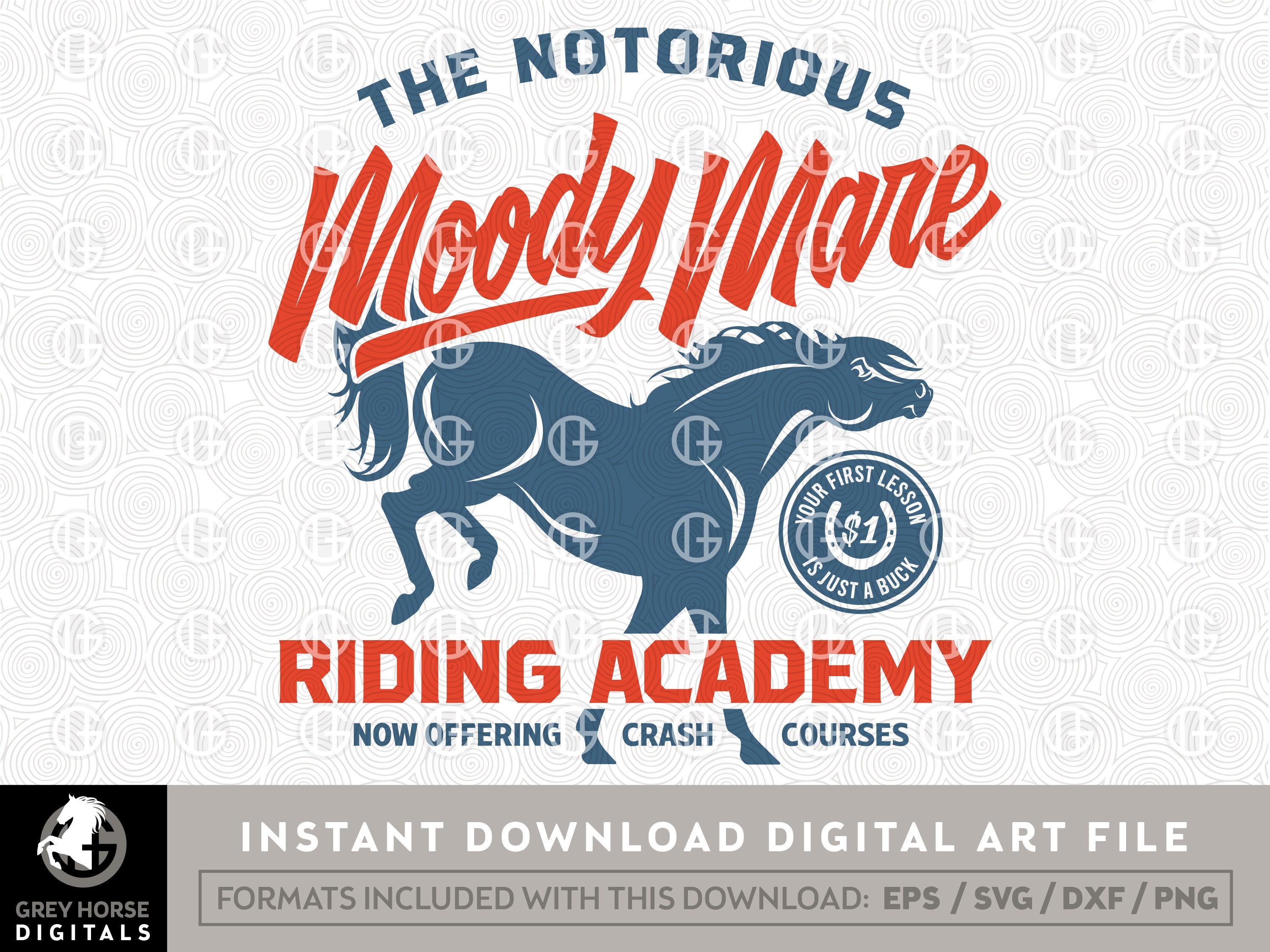 Moody Mare GHD42, Svg, Dfx, Png, Eps, Vector, Horse, Mare, Transparent ...
