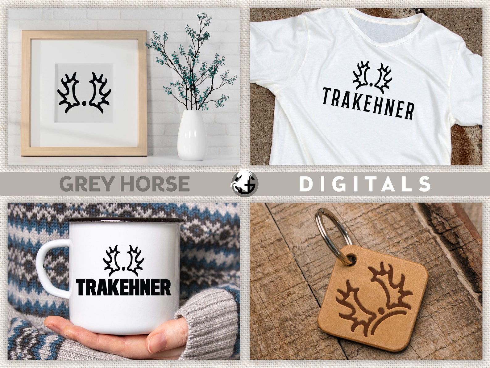 Trakehner Brandzeichen GHD28, svg, dfx, png, eps, Vektor, transparenter ...