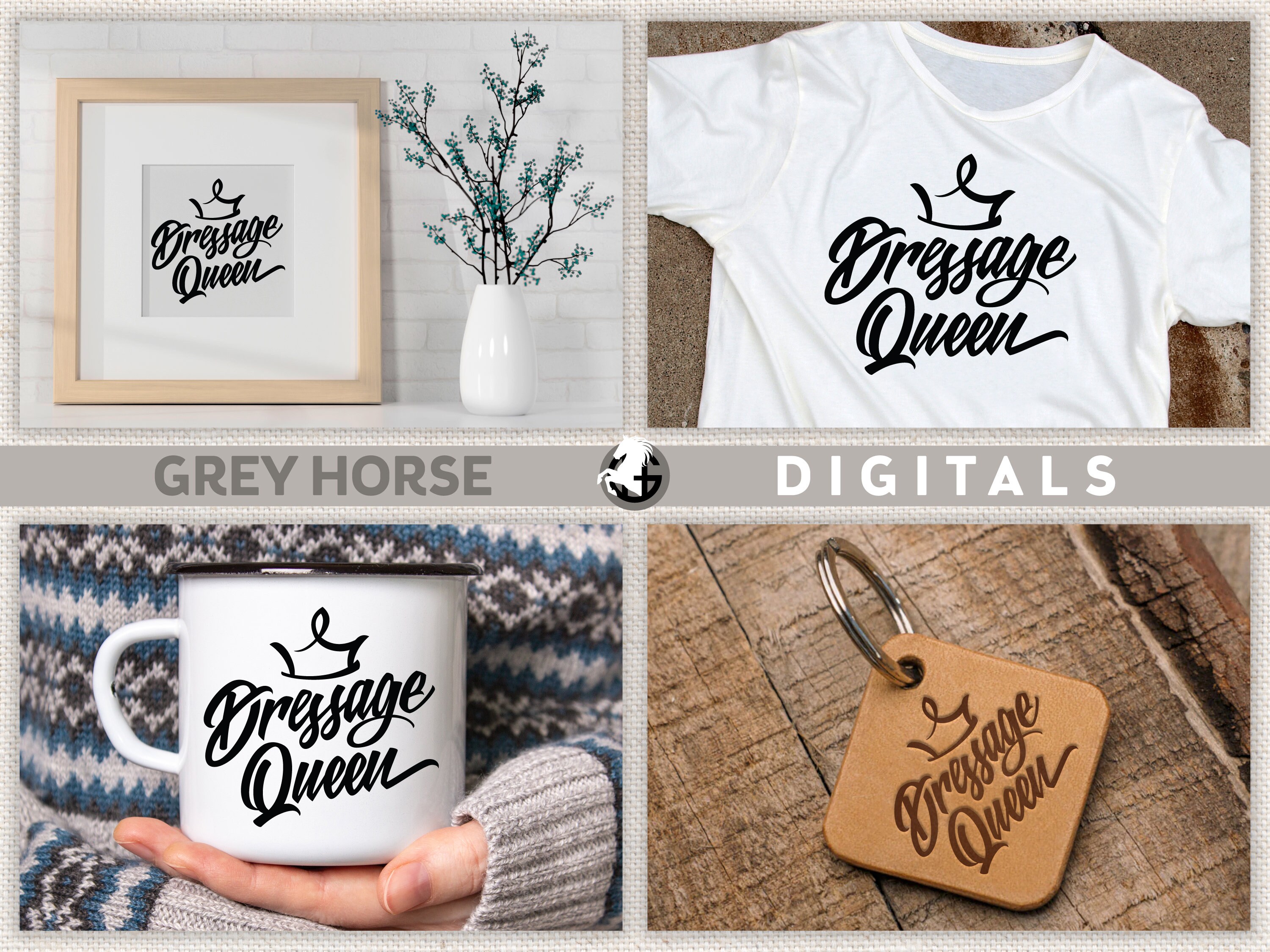 Dressage Queen GHD01, Svg, Dfx, Png, Eps, Vector, Transparent ...