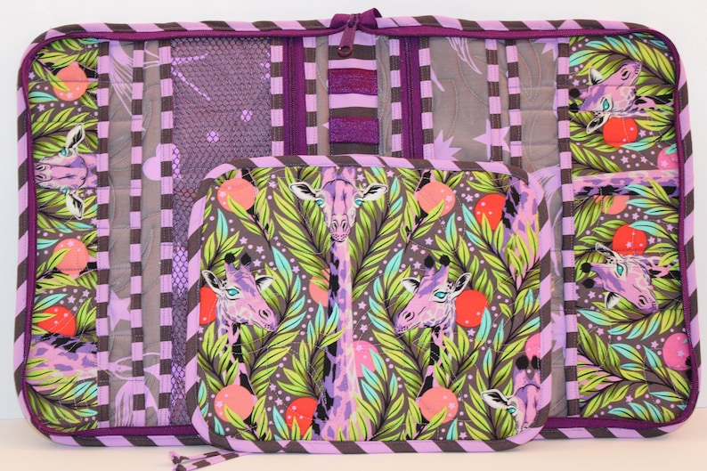 Tula Pink Everglow, Craft/tool Storage, Tote, Running With Scissors ...