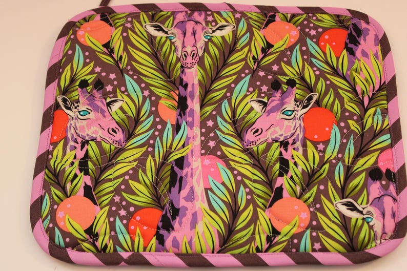 Tula Pink Everglow, Craft/tool Storage, Tote, Running With Scissors ...