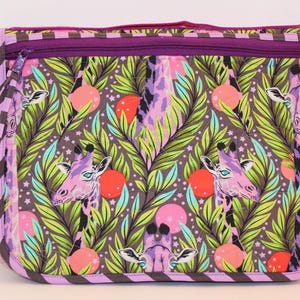 Tula Pink Everglow, Craft/tool Storage, Tote, Running With Scissors ...