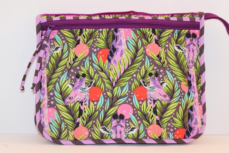 Tula Pink Everglow, Craft/tool Storage, Tote, Running With Scissors ...