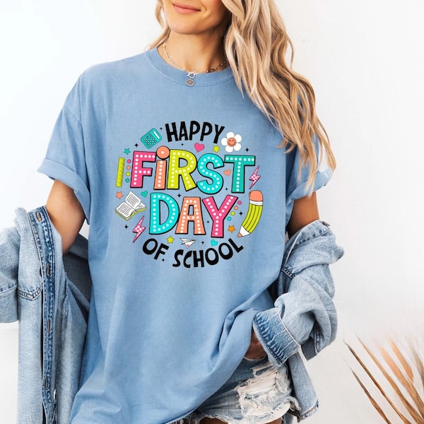 First Day of School Shirt - Etsy