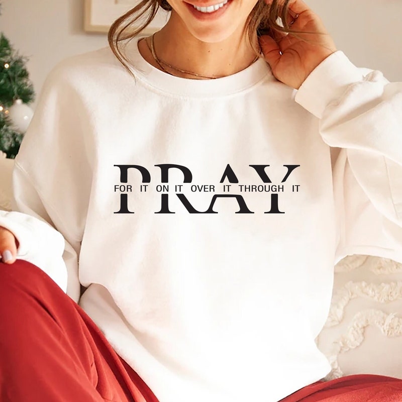 Christian Sweatshirt Woman - Etsy