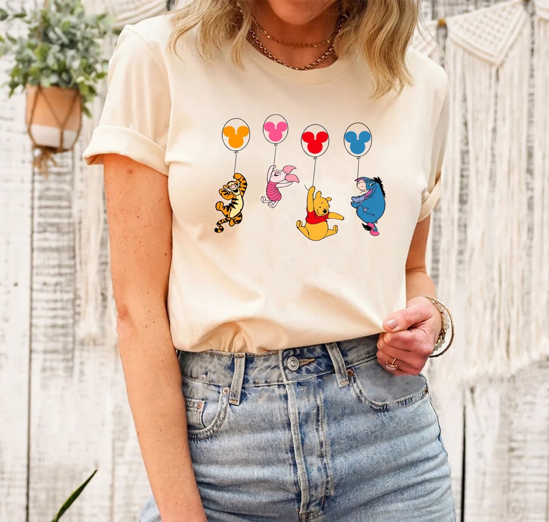 Winnie the Pooh and Friends Shirt, Winnie the Pooh Shirt, Pooh Balloons ...