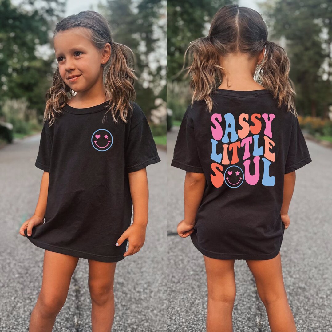 Sassy Little Soul Shirt, Gift for Kids, Funny Toddler Shirt, Sassy Kids ...