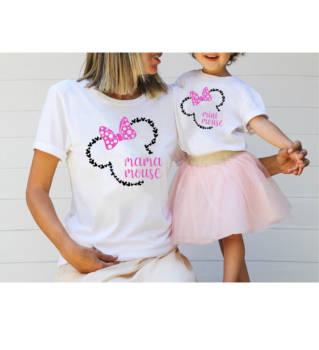 Mama and Mini Mouse Shirt, Matching Family Mouse Shirt, Matching Disney ...