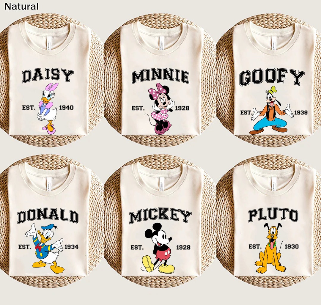 Disney Characters Shirt, Disney Character Sweatshirt, Vintage Disney ...
