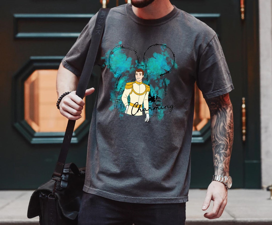 Prince Charming Shirt Cinderella Walt Disney World Shirt Gift Ideas Men ...
