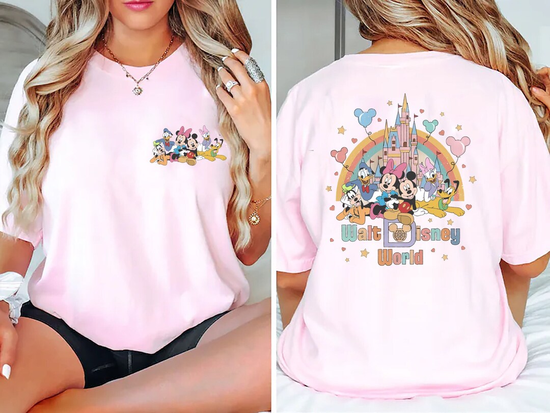 Walt Disneyworld Shirt, Mickey and Friends Shirt, Disney World Shirt ...