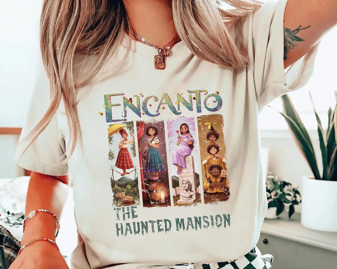 Encanto the Haunted Mansion Shirt, Halloween Matching Shirt ...