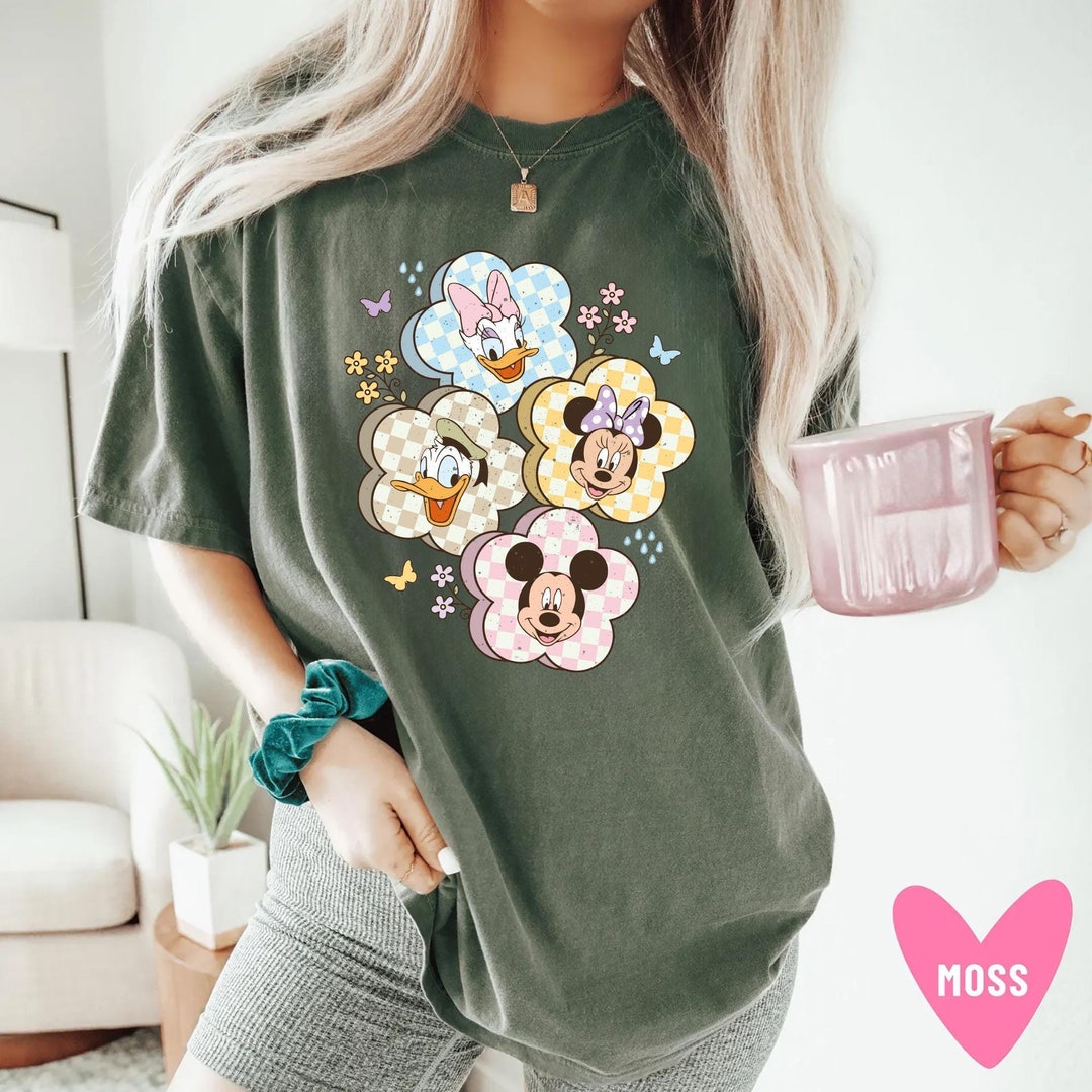 Disney Spring Shirt, Disney Flower and Butterfly Shirt, Disney Mickey ...