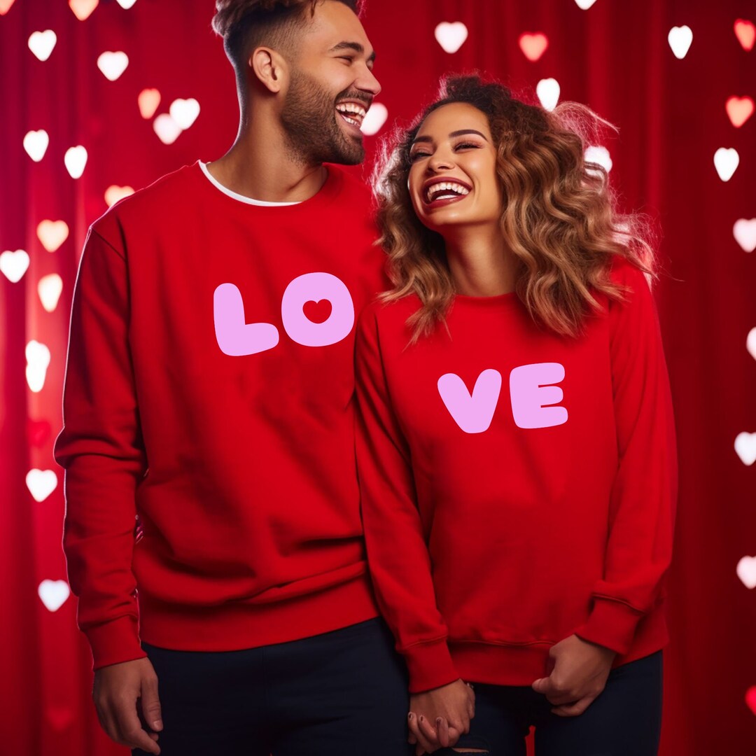 Love Shirt, Couples Sweatshirts, Couples Outfits, Love Couple Shirt ...