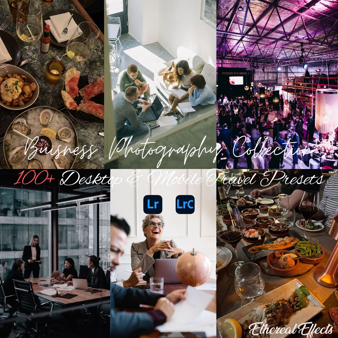 100+ Business Lightroom Presets Mobile & Desktop Corporate Headshot ...
