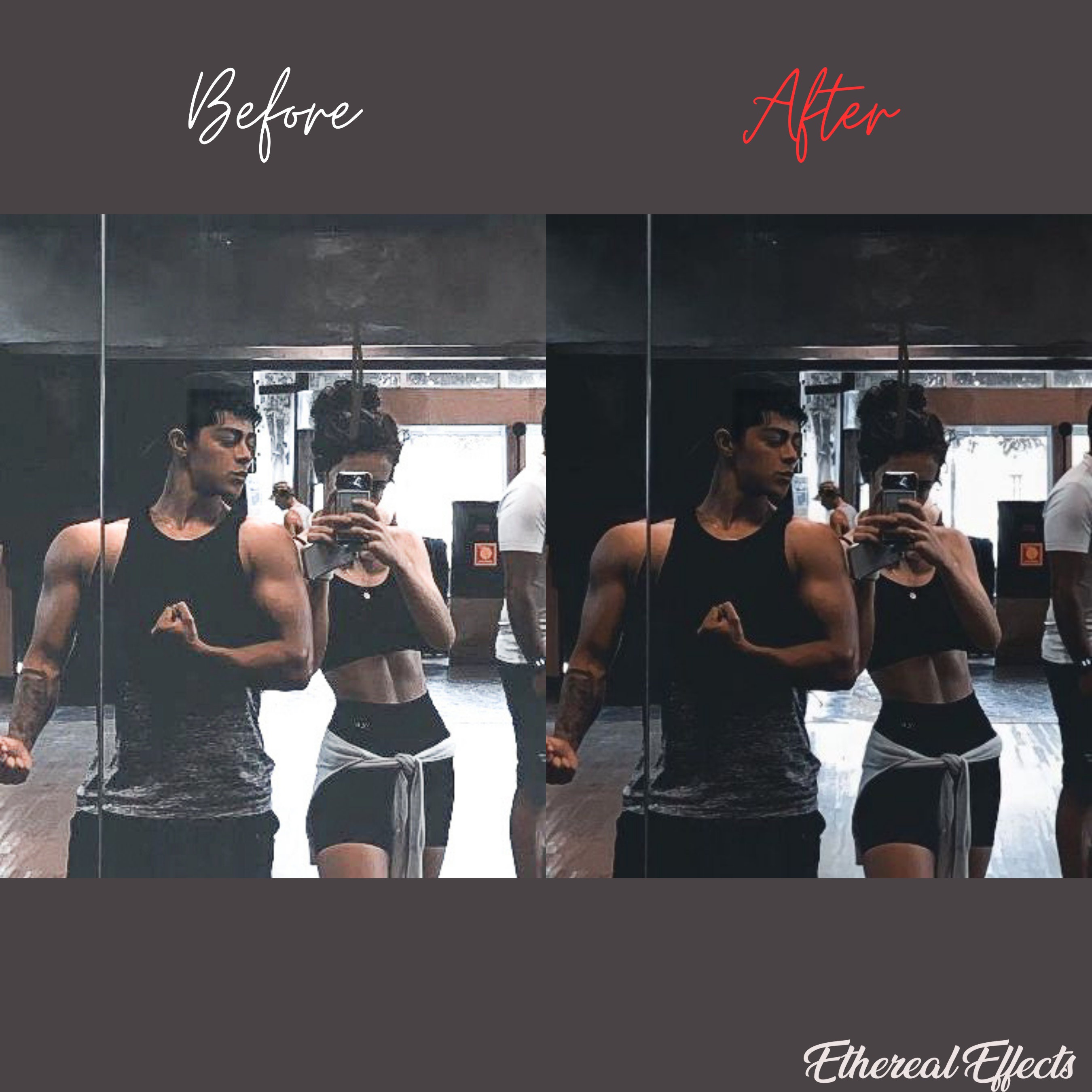 100+ FITNESS PRESETS Mobile & Desktop LIGHTROOM Gym Sport Instagram ...