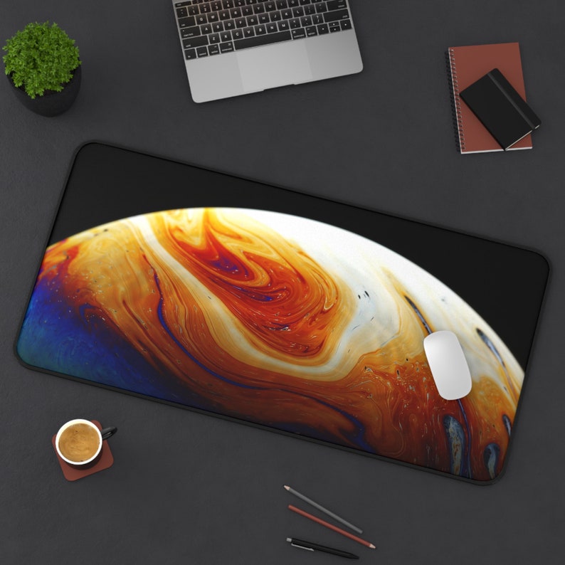 Desk Mat Cosmic Elegance 15.5in 31in Premium Quality Office Accessory ...