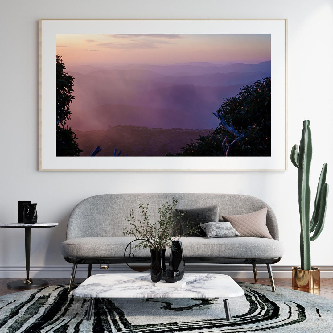 Mount Hotham Sunset Print – Victoria Hinterland Scenic Photography - Etsy