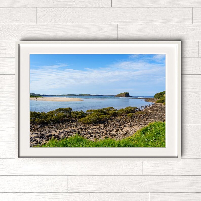 Rangoon Island Coastal Photograph | Stack Island Wall Art - Etsy